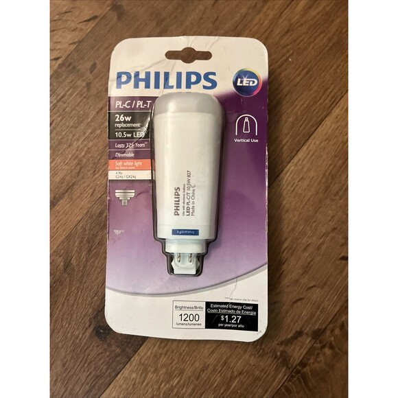 Philips | Other | New Philips 26w Equivalent Plc Plt 4pin Vertical Led ...